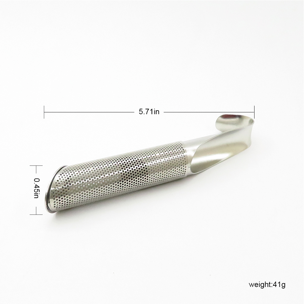 Stainless Steel Extra Fine Mesh Tea Diffuser Curved handle design ...