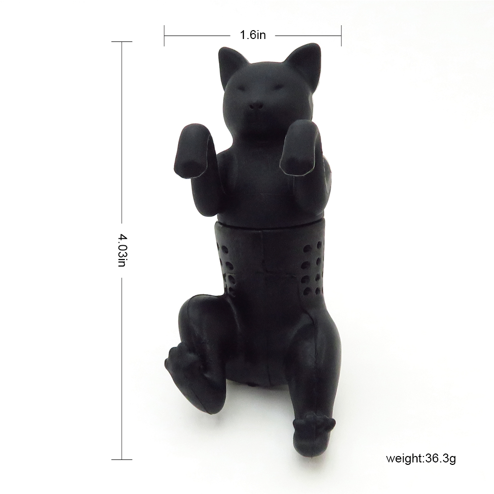 Cute Silicone Cat Tea Strainer - Hebei Weland-Make your purchase of tea ...